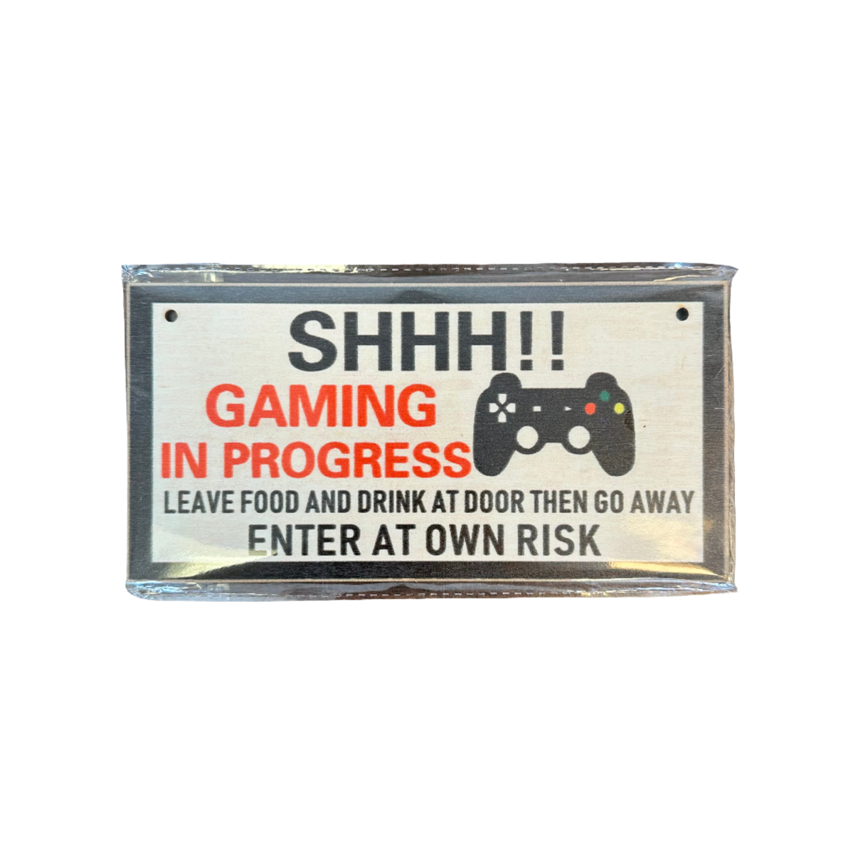 Wood Plate Gamer Signs – Alexandria Customs