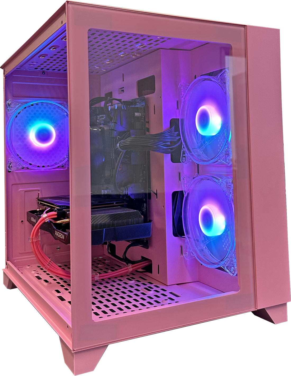 BUBBLEGUM Custom Gaming PC – Alexandria Customs